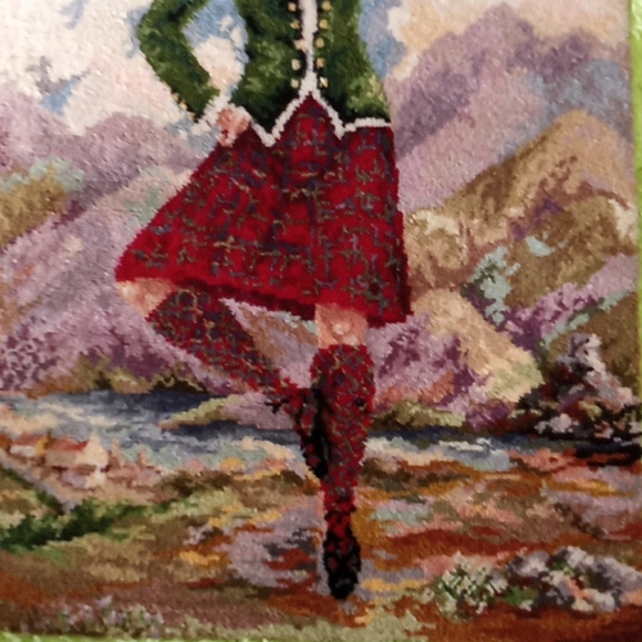 Vintage | Accents | Vintage Axminster Broadloom Carpet Rug Scottish ...